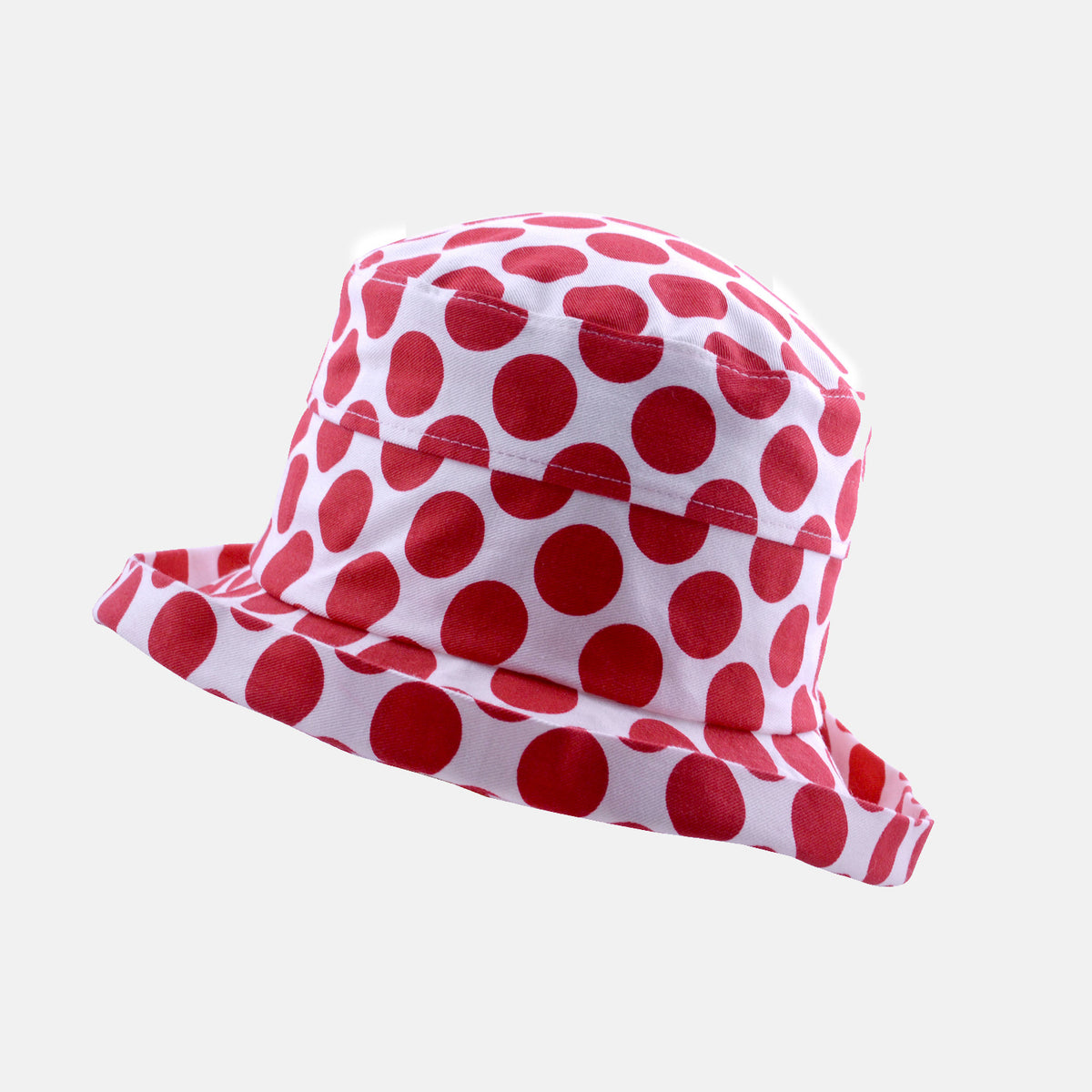 Spotty Cotton Sun Hat - Small Brim – Proppa Toppa Hats