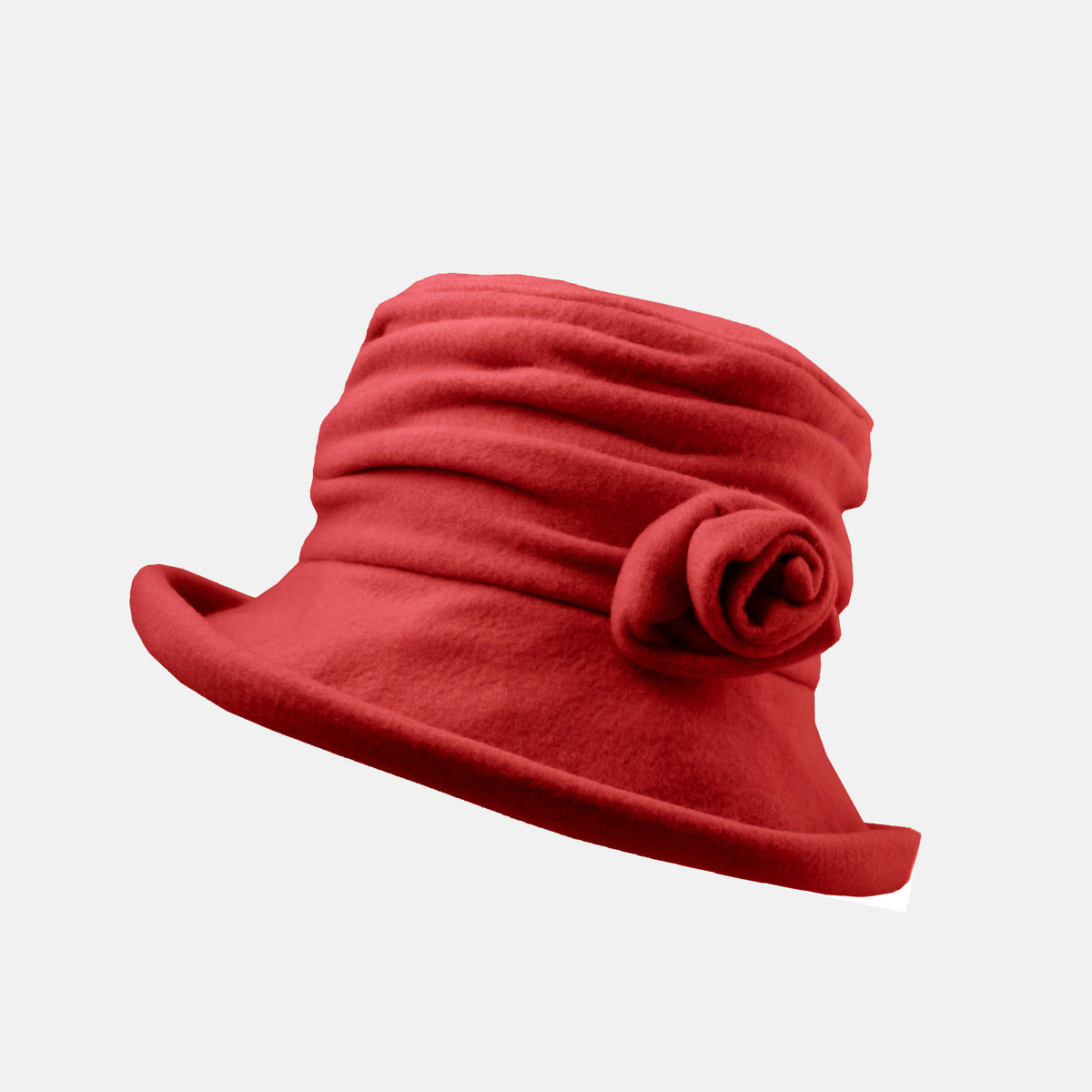 Cosy Fleece Hat with Detachable Flower – Proppa Toppa Hats